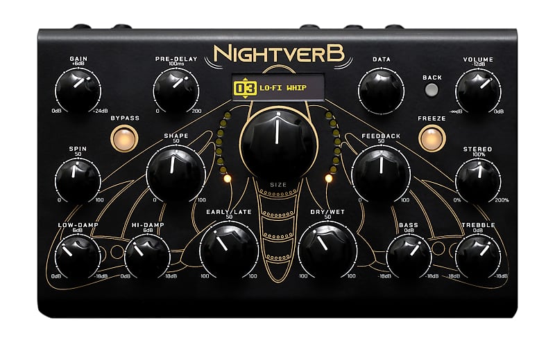 Erica Synths Nightverb Desktop Stereo Reverb Processor | Reverb UK
