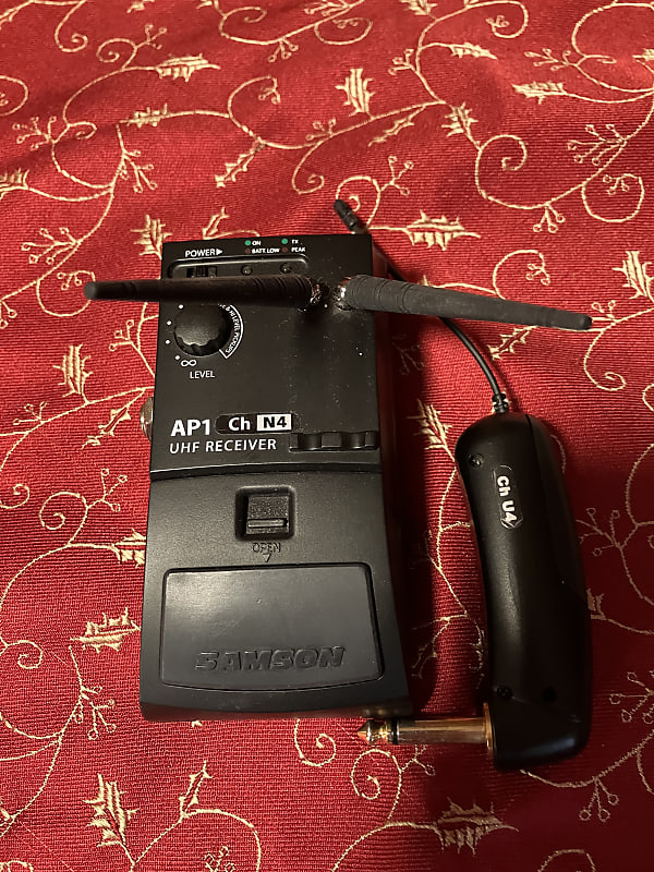 Samson UHF AirLine Wireless Guitar System - Gibson Style | Reverb