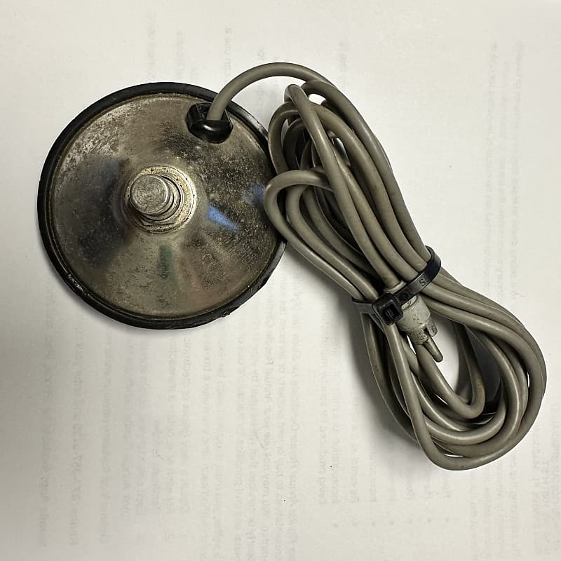 Fender Silver Face 1-Button Footswitch 1970s Deluxe Princeton | Reverb