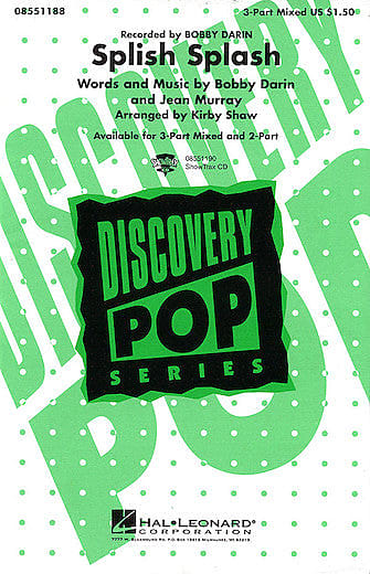 Splish Splash Discovery Choral 3-Part Mixed Bobby Darin | Reverb