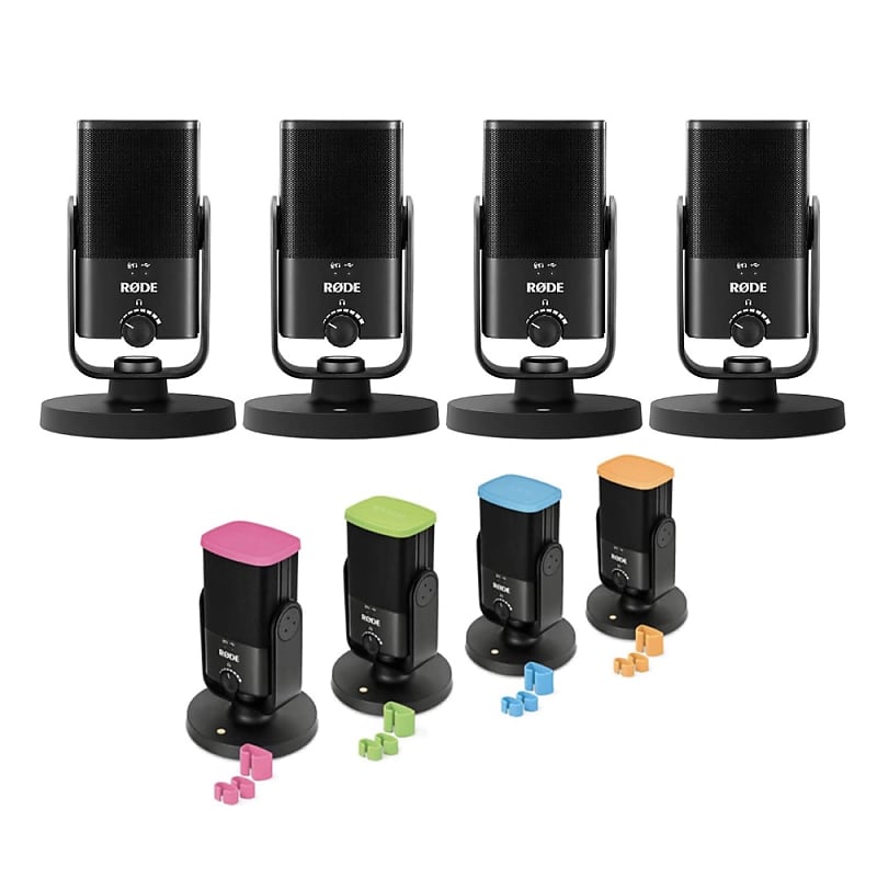 Rode NT-USB Mini USB Microphone Four-Pack Bundle with Rode | Reverb