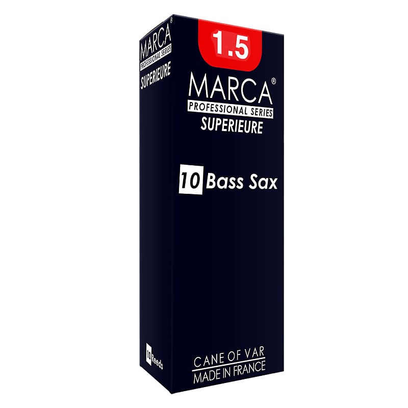 Marca Superieure Reeds ~ 5 Pack ~ Bass Sax ~ 1.5 | Reverb