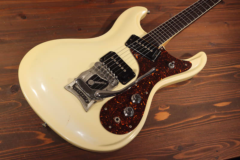 Mosrite '65 Ventures Model VMG-1500 Aged White | Reverb