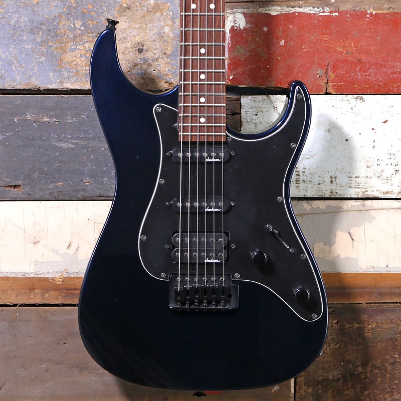 1990's Jackson PS1 Performer HSS Blue Metallic Made In Japan | Reverb