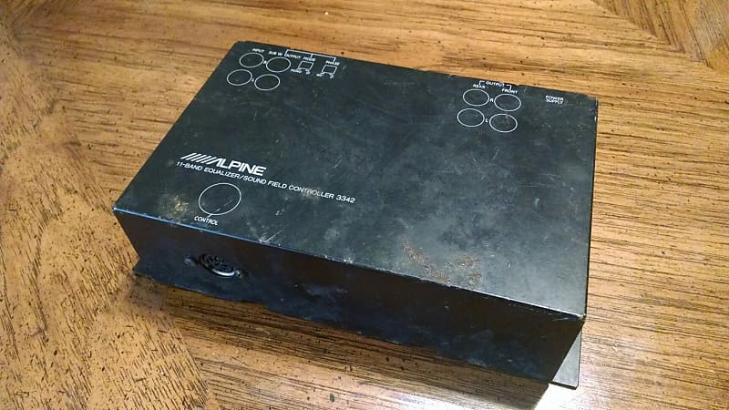 Alpine 3342 EQ Equalizer Module For Car Stereo | Reverb