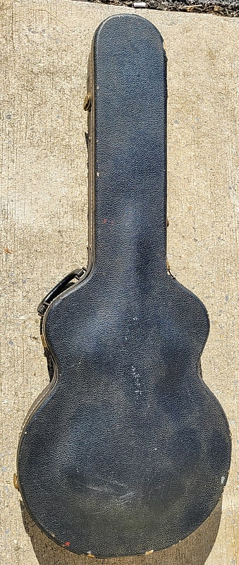 Vintage Gibson Case to fit a ES335 from 1972. black/purple. 1 | Reverb