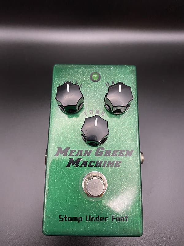 Stomp Under Foot Mean Green Machine 2009 Sparkle Green | Reverb