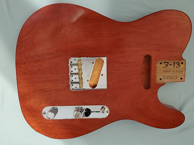 Mahogany Custom Telecaster Body - 2021 - Cherry | Reverb