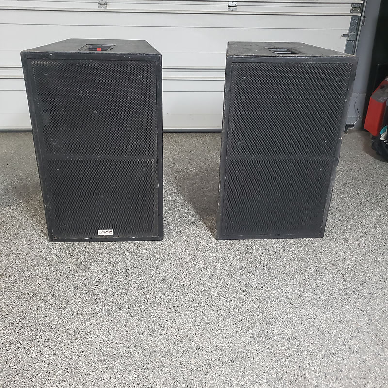 Eaw dual 18 subs Sb850 90's - Black | Reverb