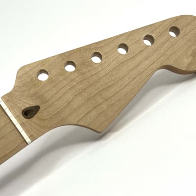 Warmoth Maple D Profile Strat Neck - 1-11/16” Nut - 22 Nickel | Reverb