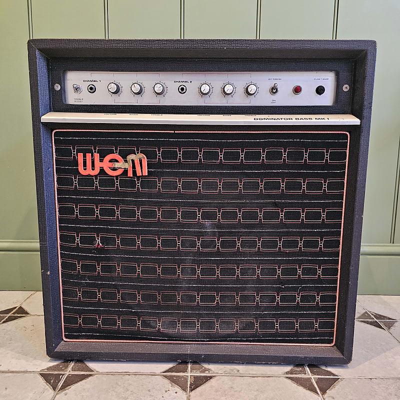 WEM Dominator Bass MK1 197? - Vintage Guitar Amp | Reverb