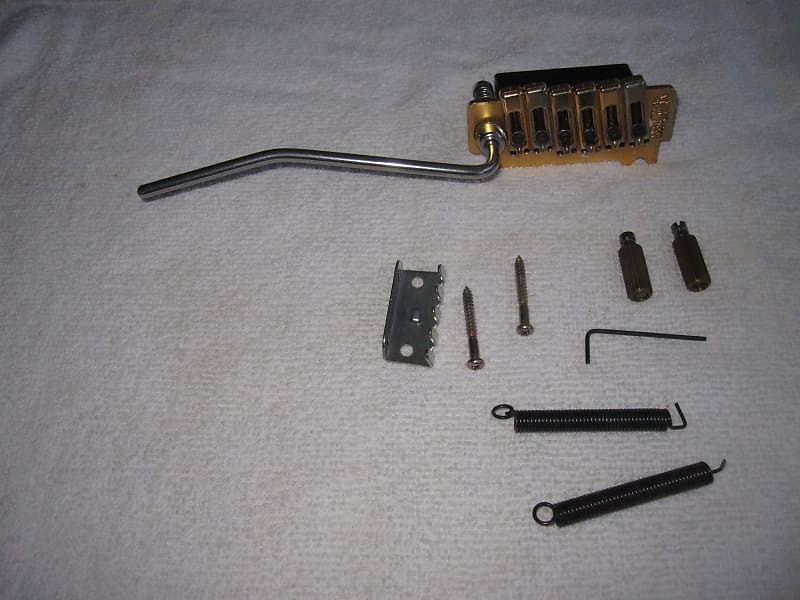 #1 rare gold Wilkinson VS100 CV convertible trem | Reverb Australia