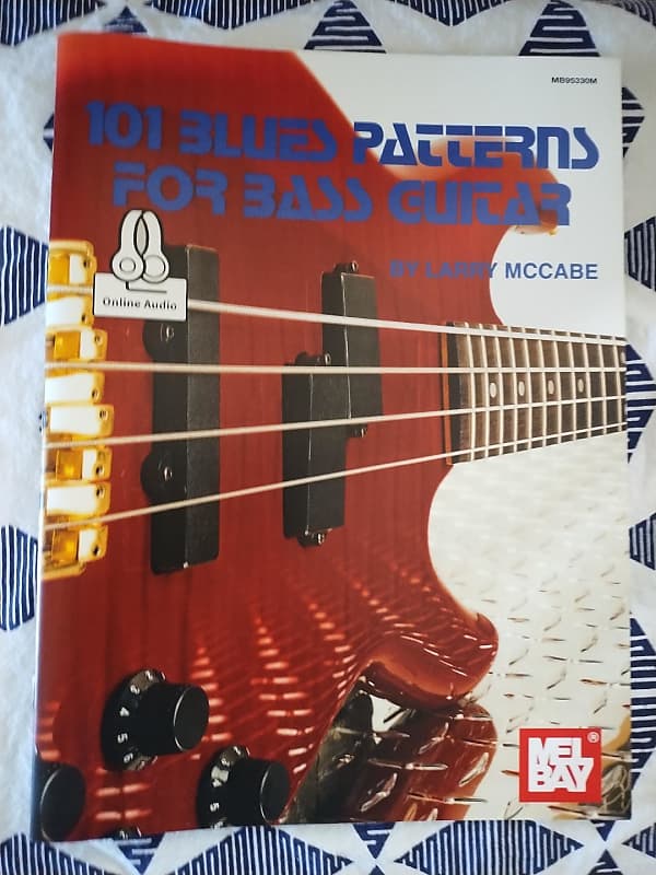 101 Blues Patterns for Bass Guitar by Larry McCabe | Reverb
