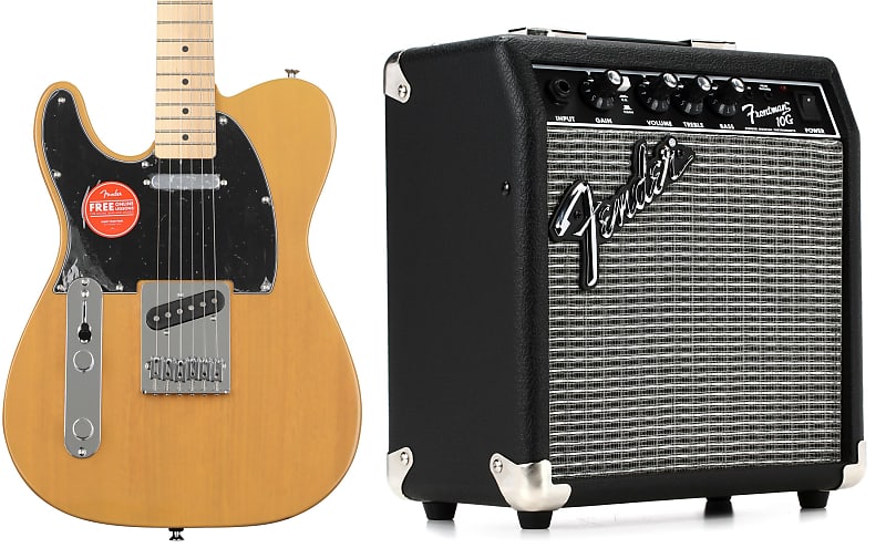 Squier Affinity Series Telecaster Left Handed Electric Guitar | Reverb