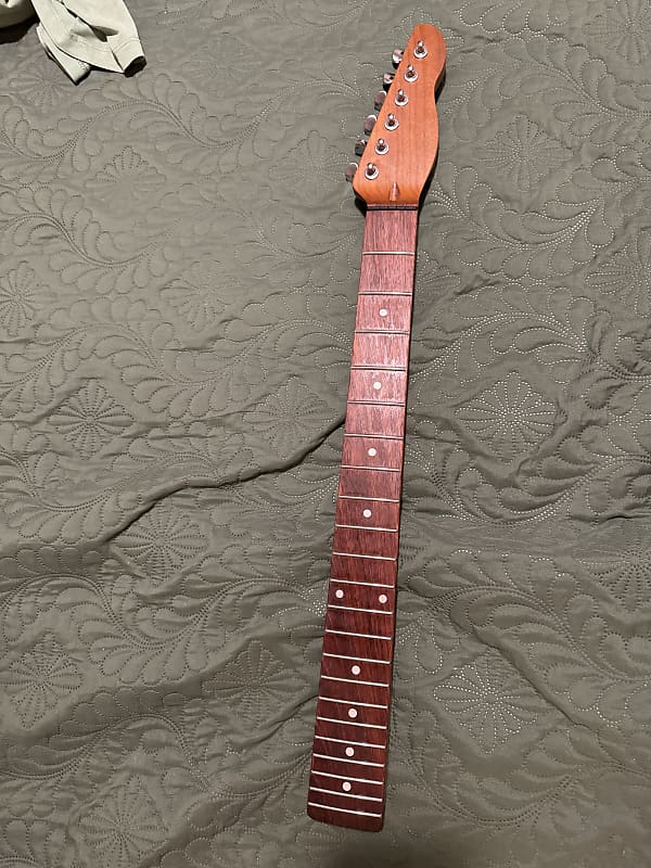 XGP (Guitar Fetish) Roasted Maple Tele Neck w/ Rosewood FB | Reverb