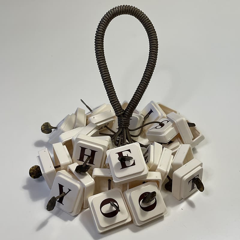 Upcycled Percussion - Upwords Game Tiles Hand Rattle / | Reverb UK