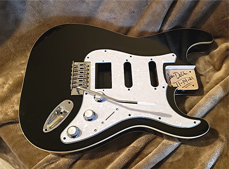 The last Stunning Black body with Binding on front and | Reverb