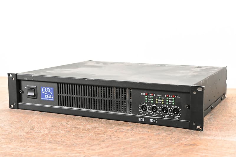 QSC CX404 400W 4-Channel Power Amplifier | Reverb Australia