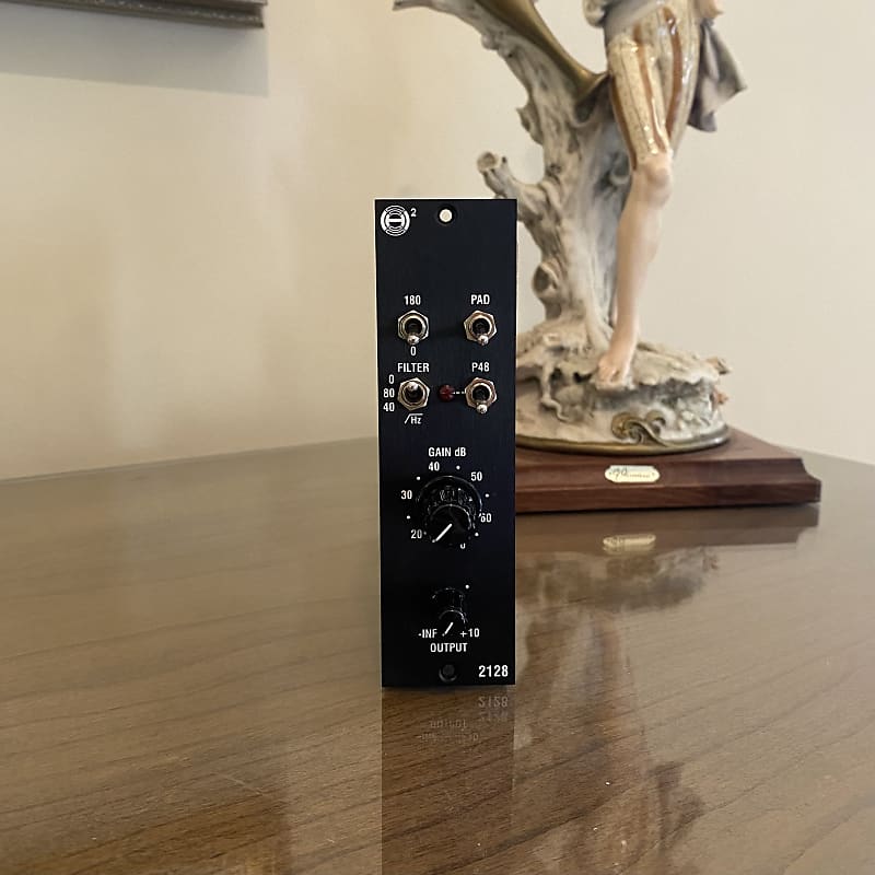 H2 Audio Helios 2128 500 Series Microphone Preamp 2021 | Reverb