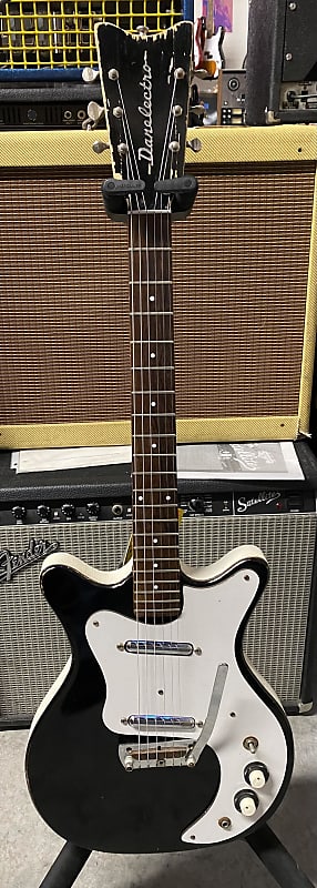 Danelectro 4021 - Black - Original Case Included! | Reverb