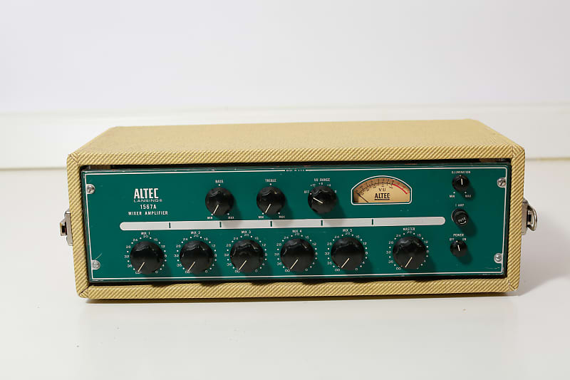 VINTAGE 1959-'60 ALTEC LANSING 1567A TUBE MIC MIXER FROM | Reverb