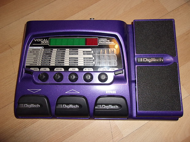 Digitech Vocal 300 processor, delay, reverb, echo and more | Reverb