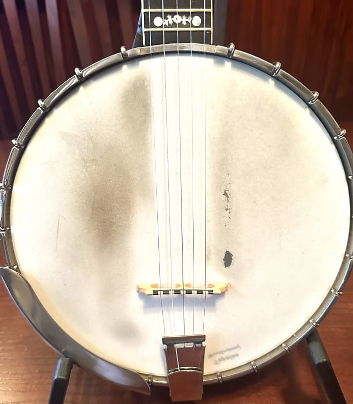 Vega Pete Seeger 1965 long neck five string open back banjo | Reverb