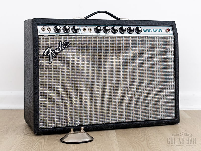 1980 Fender Deluxe Reverb Silverface Vintage Tube Amp, | Reverb UK