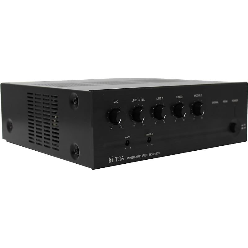 TOA Electronics BG-2480D 480W 5-Input High Power Digital | Reverb