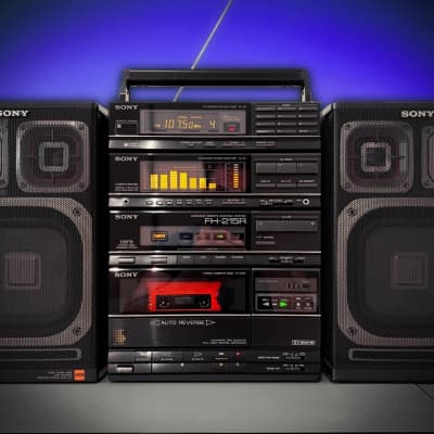 Sony FH-215R 1987 - Black | Reverb