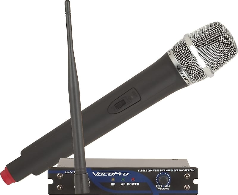 VocoPro Single Channel UHF Wireless Mic System - UHF-18-10-N | Reverb