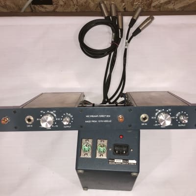 BAE Neve 1272 mic pre-amp racked | Reverb