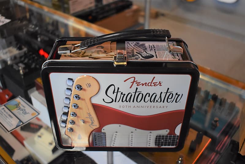 Fender 50th Anniversary Stratocaster Lunch Box | Reverb