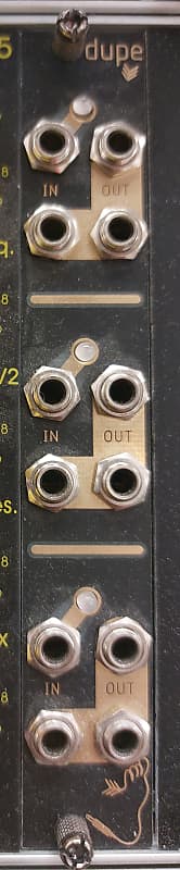 Tenderfoot Dupe - Black & Gold Buffered Multiple EURORACK | Reverb