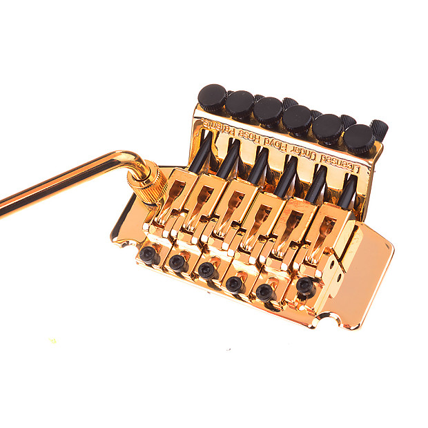 Gold Floyd Rose "Fastloader" Edge Style Guitar Tremolo System | Reverb