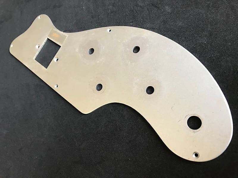 Teisco MJ 1960's - Silver Anodized Aluminum Pickguard | Reverb