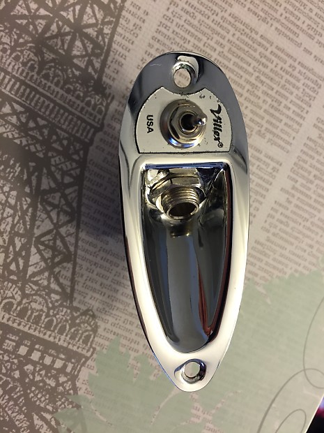 Villex Stratocaster Jack Replacement Passive Mid Boost | Reverb