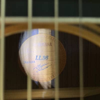 Yamaha LL36 2021 Natural | Reverb