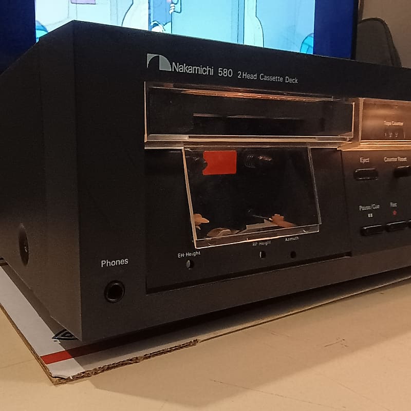 Nakamichi 580 Dual Head Cassette Deck | Reverb