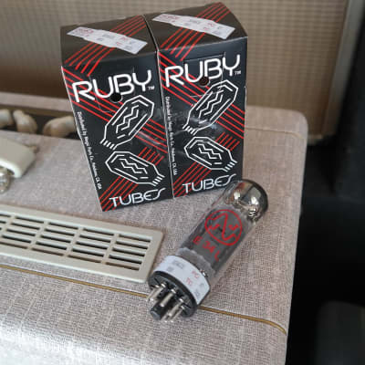 Ruby E34LCZ Power Amp Tubes Matched Pair JJ EL34 | Reverb Australia