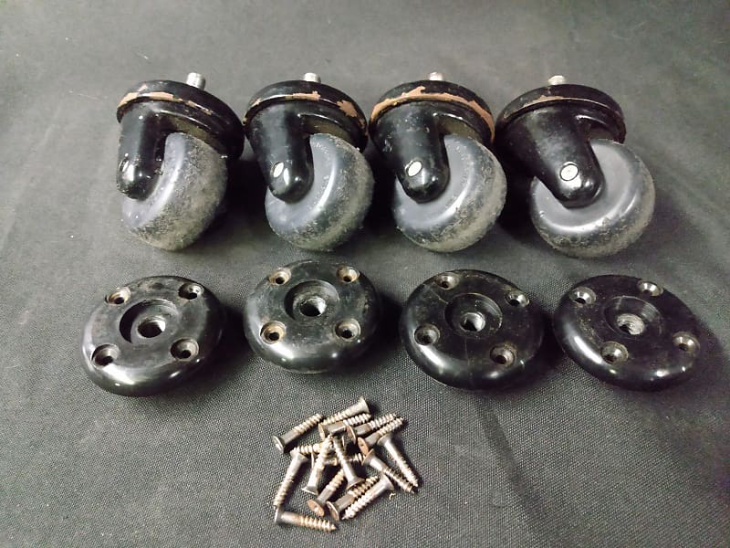 Homa Marshall Casters, Mounting Sockets and Screws Original | Reverb