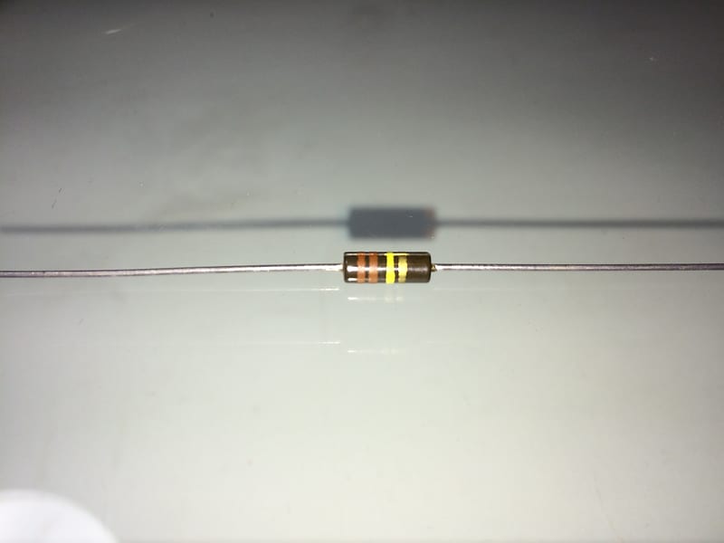Allen & Bradley 110k Ohm .5w @ 5% Tolerance Carbon Resistor | Reverb