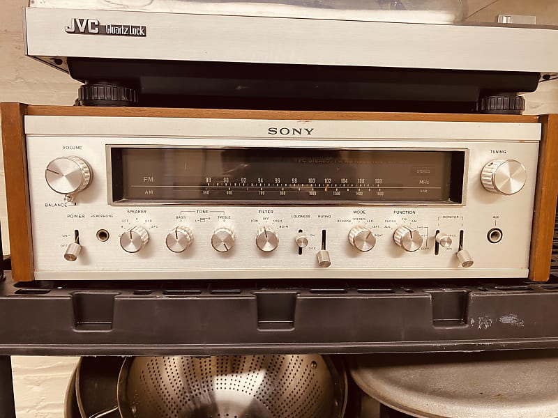 Sony STR-7055 AM/FM Stereo Receiver 1972-1974 - Wood | Reverb