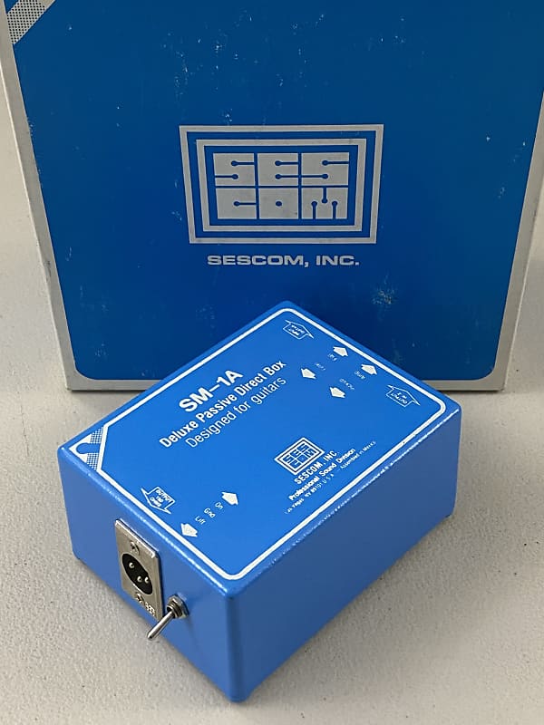 Sescom SM-1A Classic Passive Studio Direct Box vintage DI for | Reverb