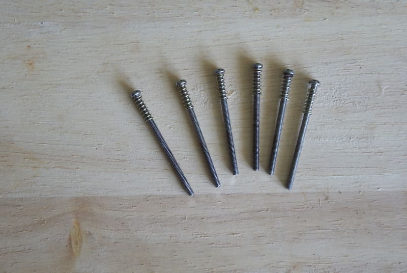 Fender System One Bridge Intonation Screws with Springs | Reverb