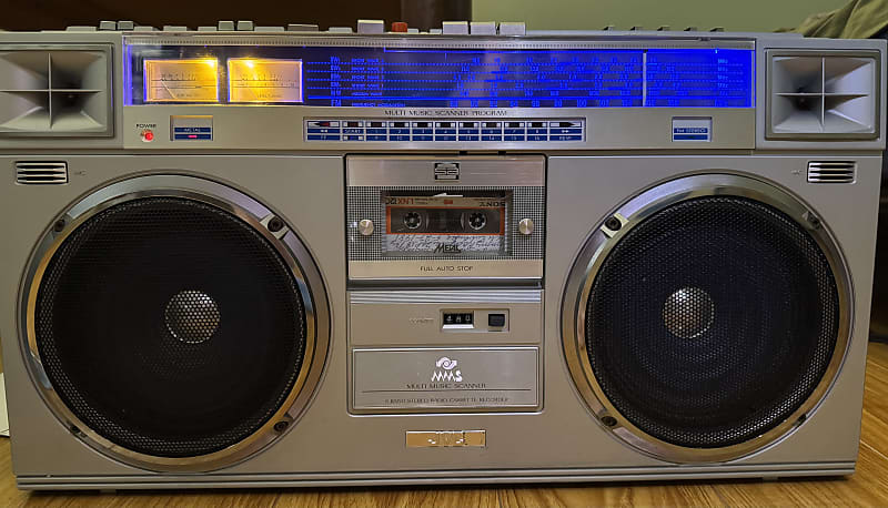 Vintage Boombox JVC RC M70 - Led | Reverb