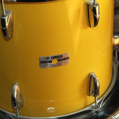 Yamaha 8000 Tour Custom Mellow Yellow Huge Drumset | Reverb