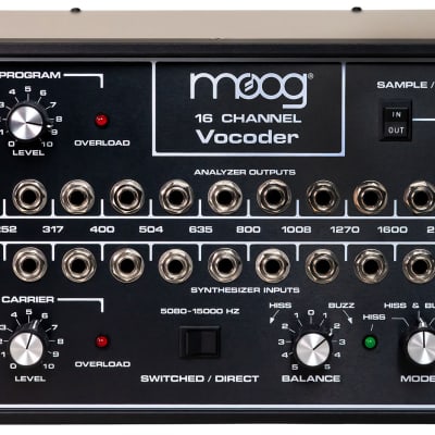 Moog 16 Channel Vocoder | Reverb