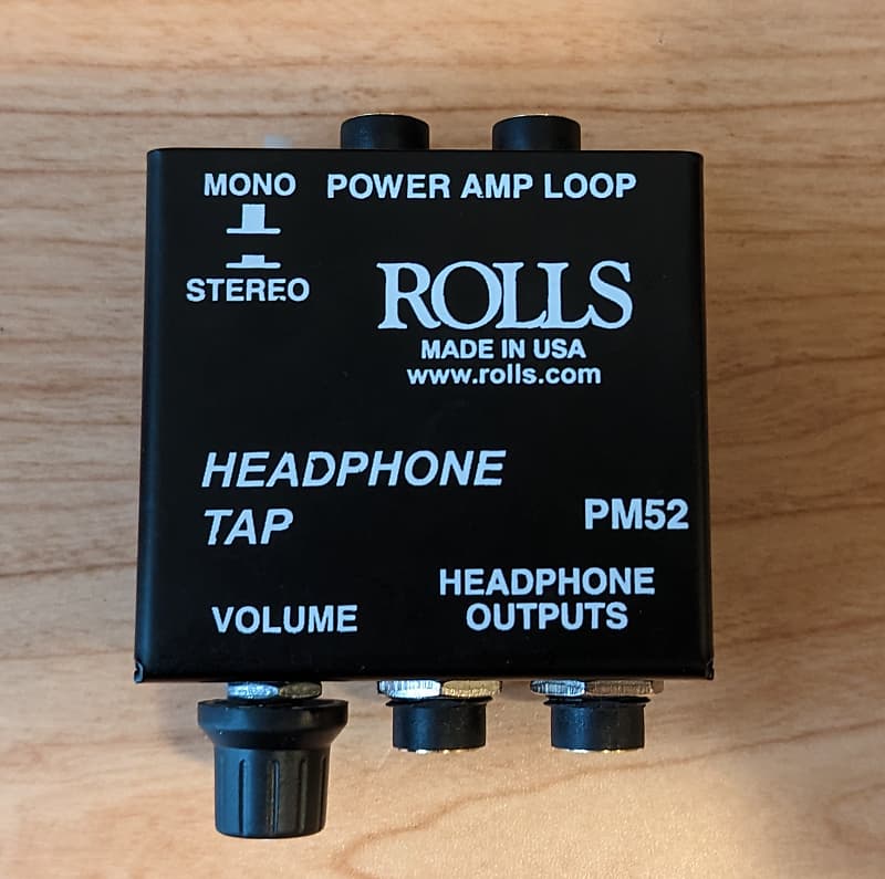 Rolls PM52 Headphone Tap | Reverb