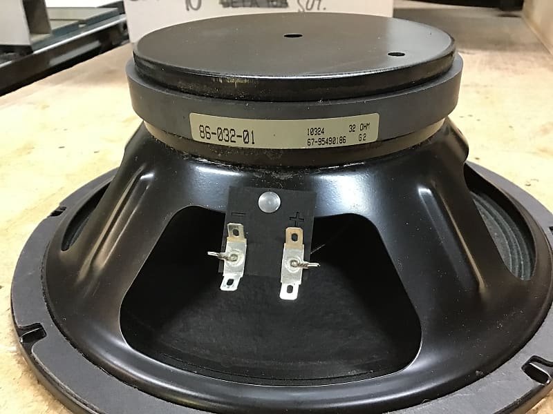 Eminence 10” 32 ohm SVT speaker (new ) 90s - Black | Reverb